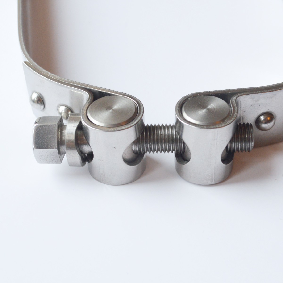 BSA Magneto/Dynamo Strap For B31, B34, 3/4" Wide Kit - Stainless Classics