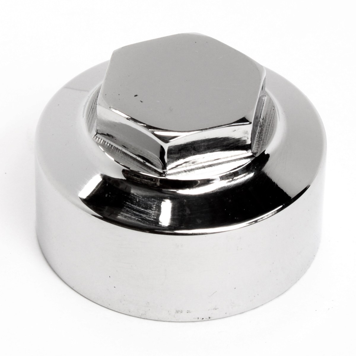 Steering Stem Sleeve Cap: BSA & Ariel: No Damper - Stainless Classics