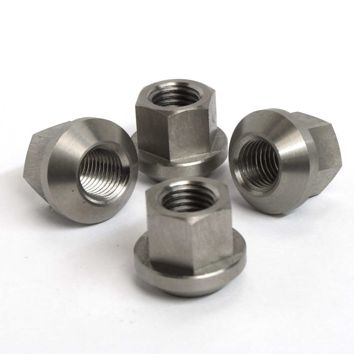 Rear Hub Nuts For Ariel Type Rear Hub BSA A10, A7 - Stainless Classics