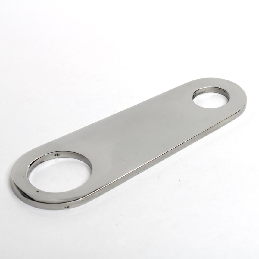 Rear Brake Outrigger Strap: BSA Gold Star, A10 - Stainless Classics