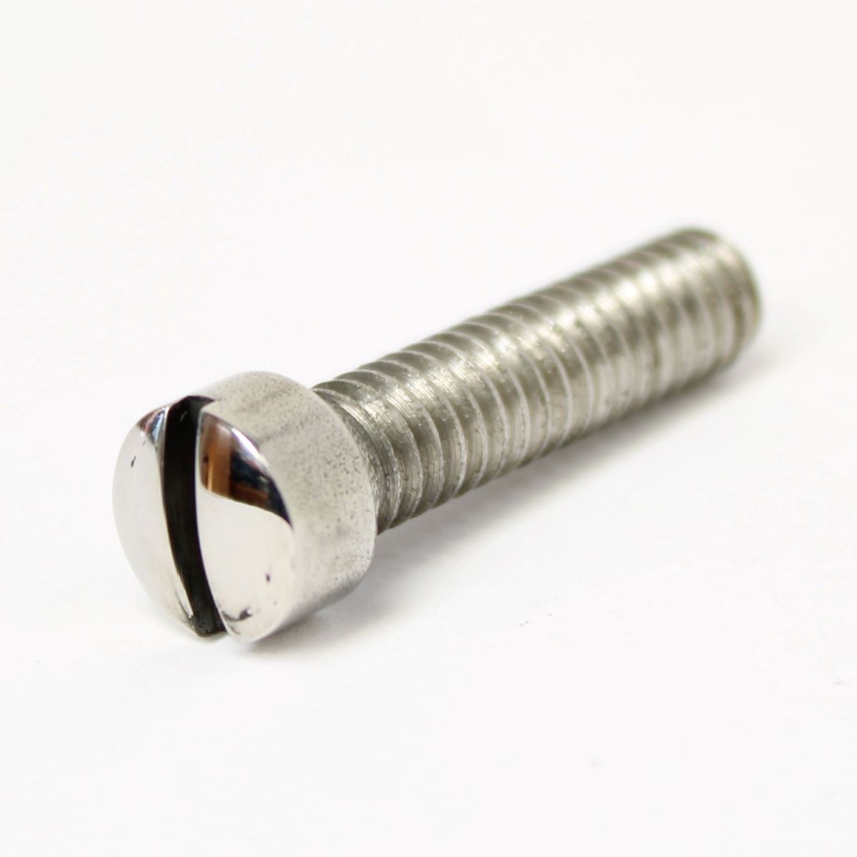 1/4 WHIT x 3/4" Fillister Head Slotted Set Screw - Stainless Classics