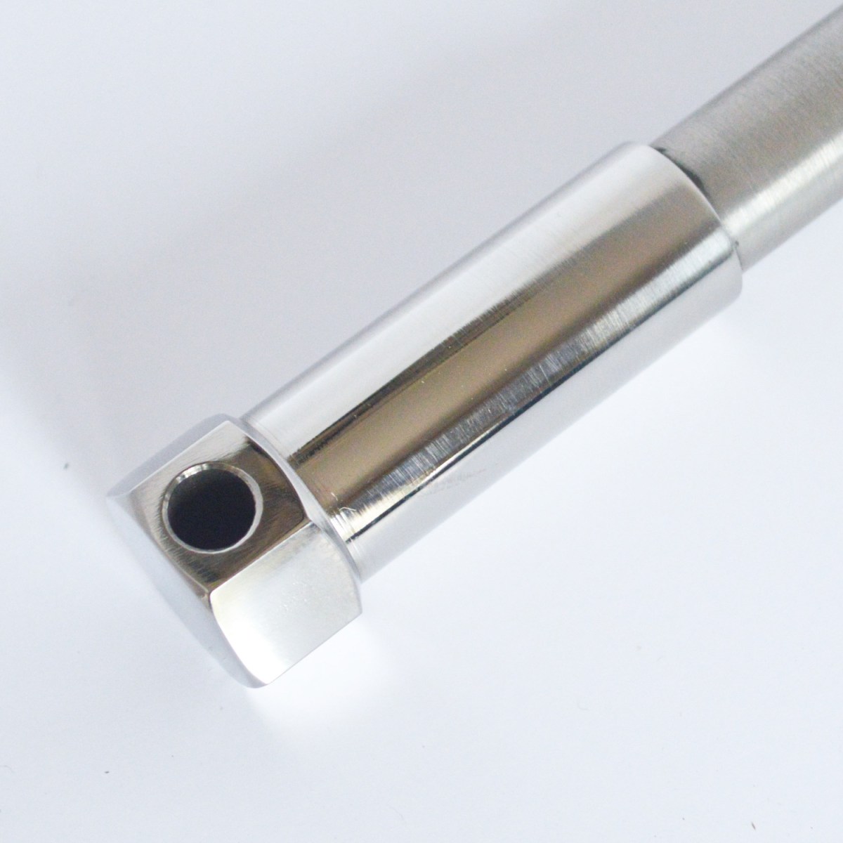 Front Wheel Spindle Hex Type - Stainless Classics