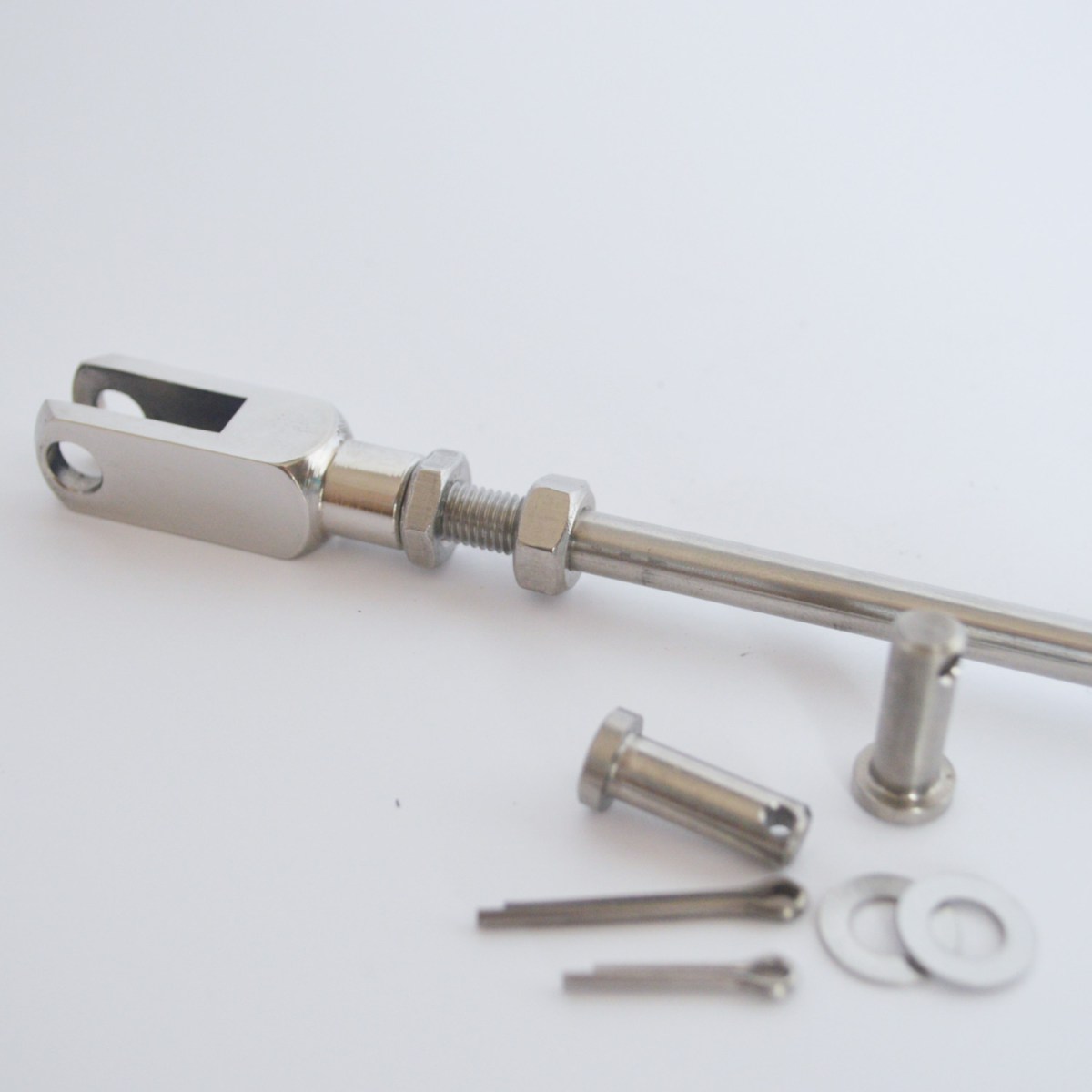 Norton Twin Leading Shoe Arms - Stainless Classics
