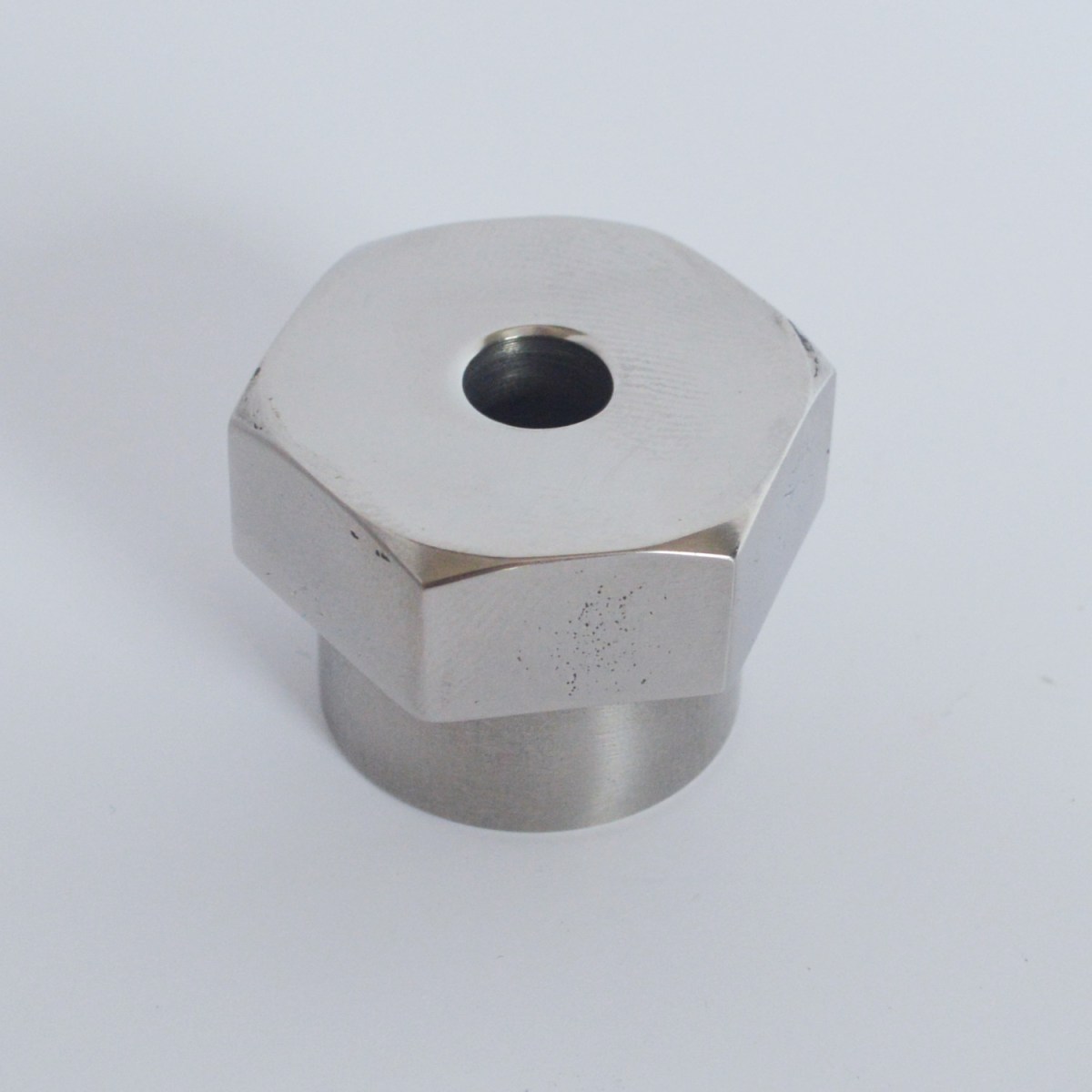 Flat Top Nut with Damper - Stainless Classics