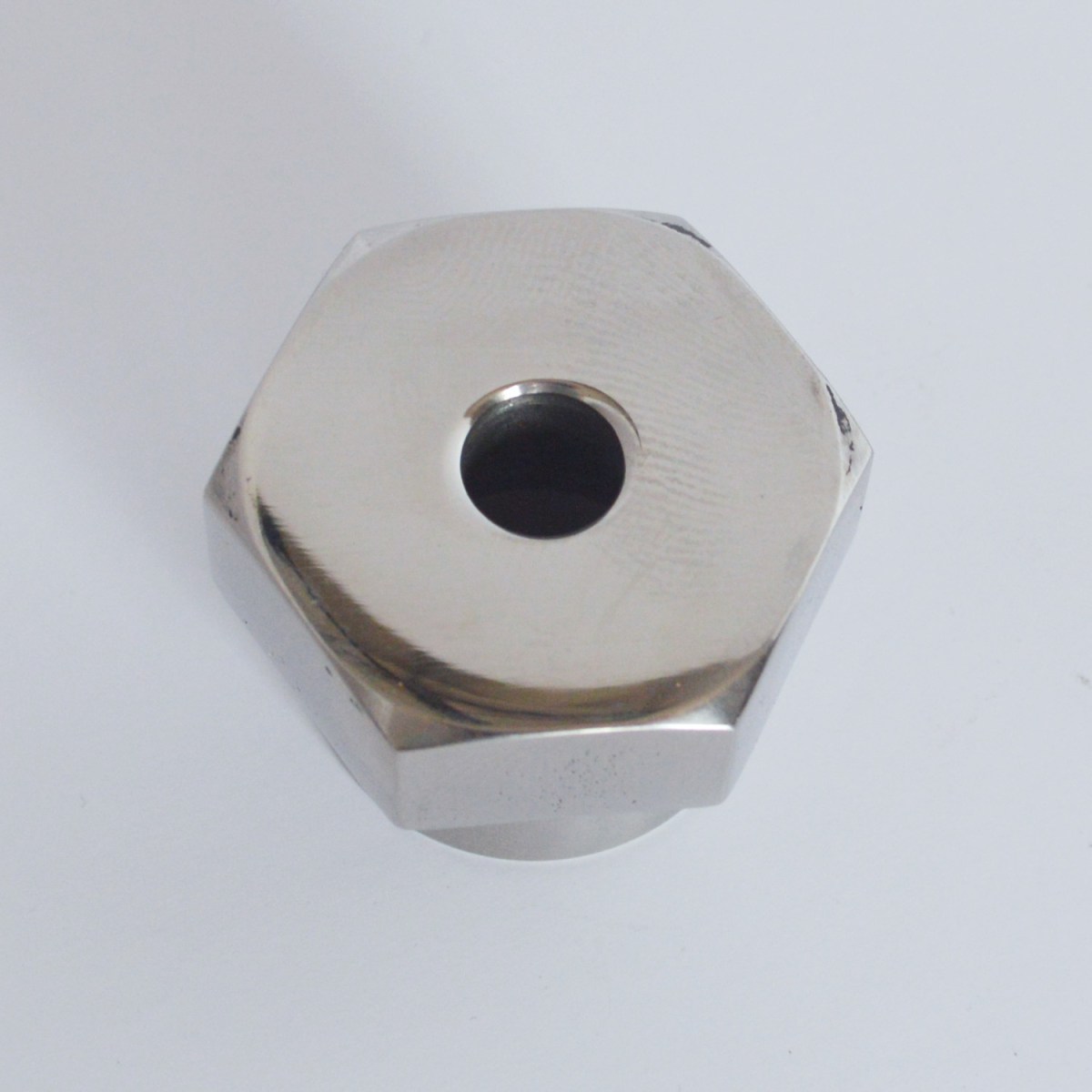 Flat Top Nut with Damper - Stainless Classics