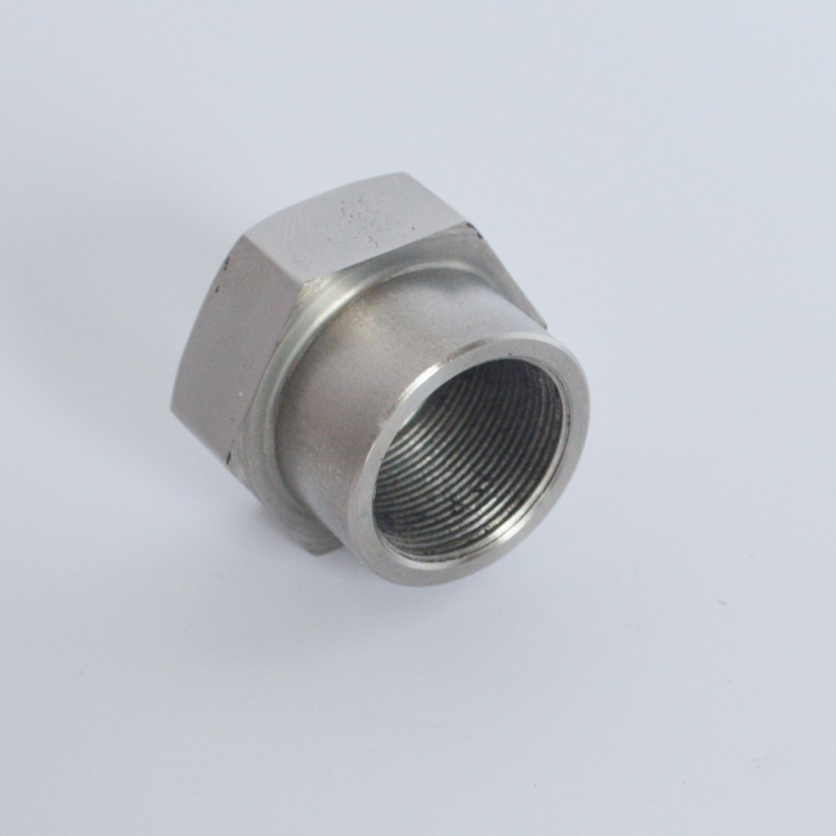 Flat Top Nut with Damper - Stainless Classics