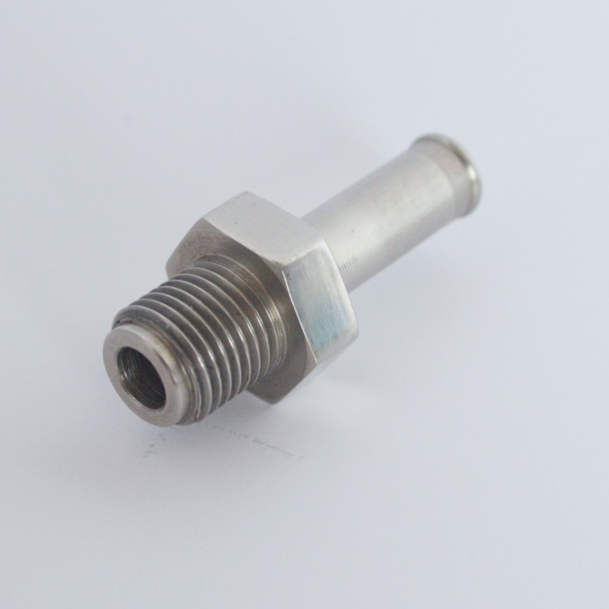 Norton Oil Tank Connector Banjo Type - Stainless Classics
