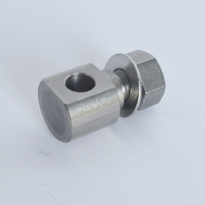 Norton Gearbox Level Plug - Stainless Classics