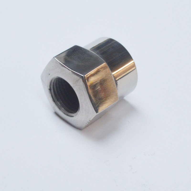 Norton Rear Spindle Nut - Stainless Classics