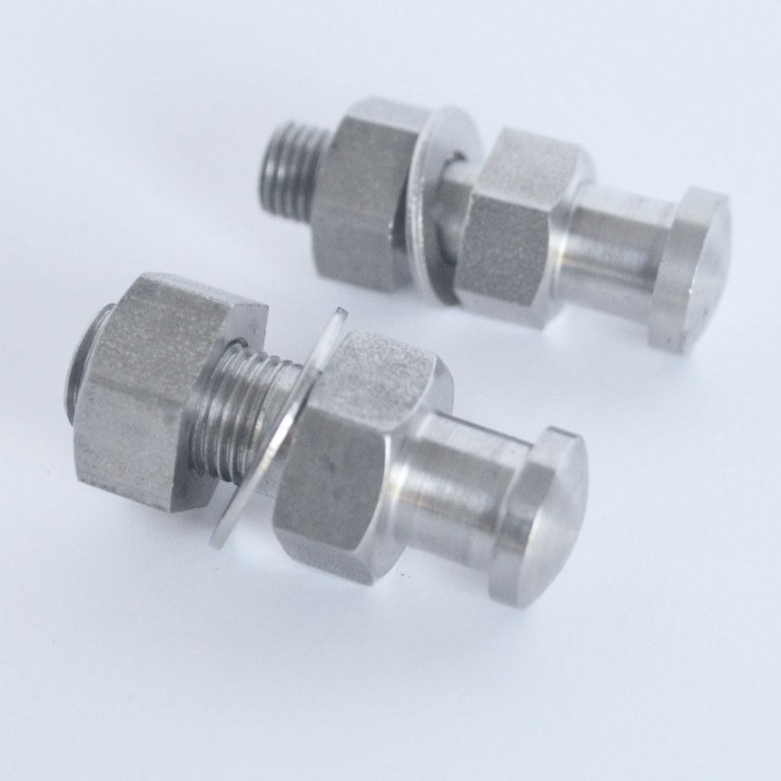 Norton Centre Stand Pivot Bolts - Stainless Classics