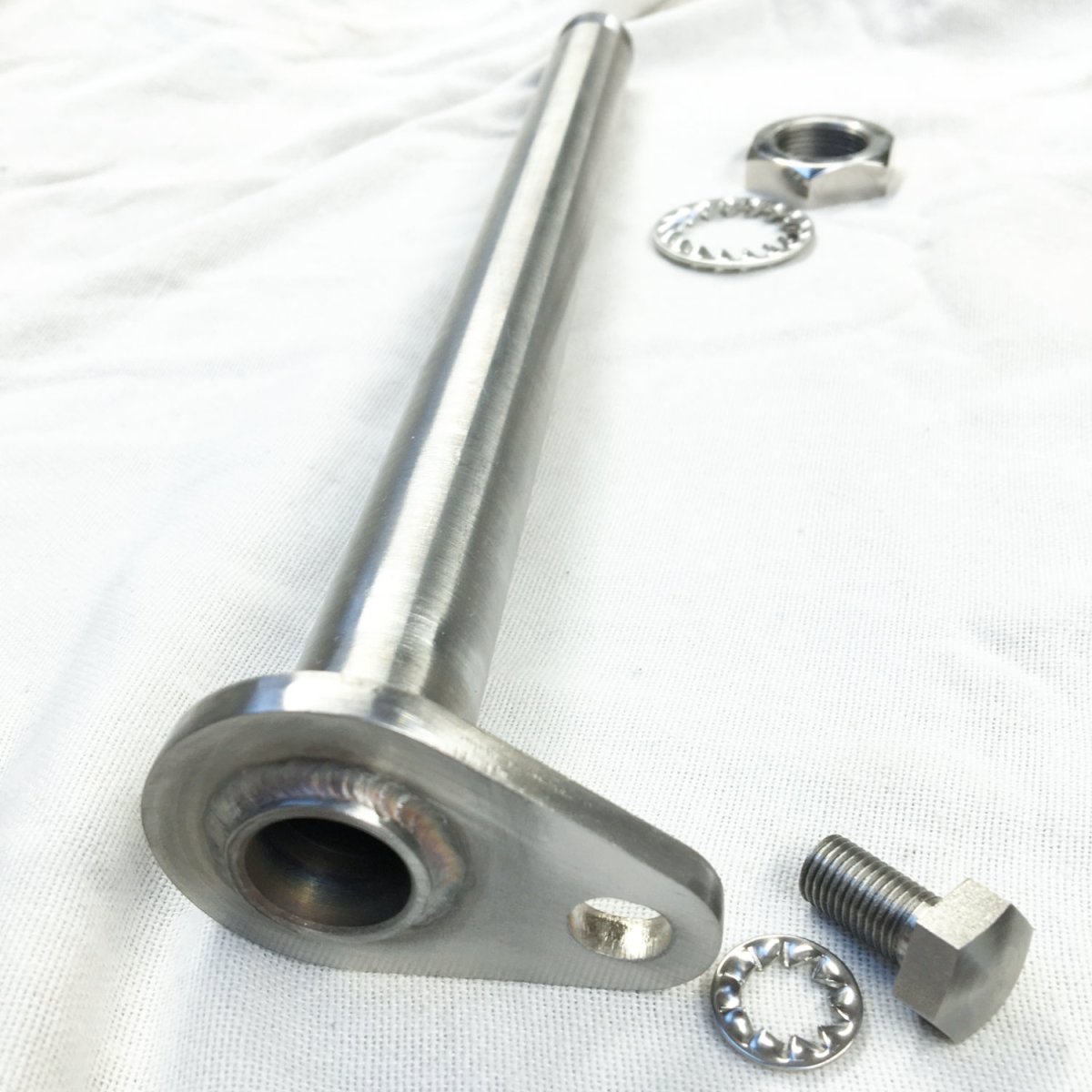 BSA A7 A10 Hollow Swingarm Spindle Set - Stainless Classics