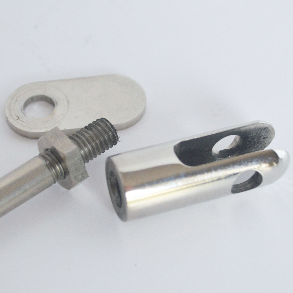 Norton Brake Clevis Set - Stainless Classics