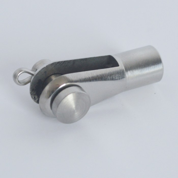 Norton Square Brake Clevis Set - Stainless Classics