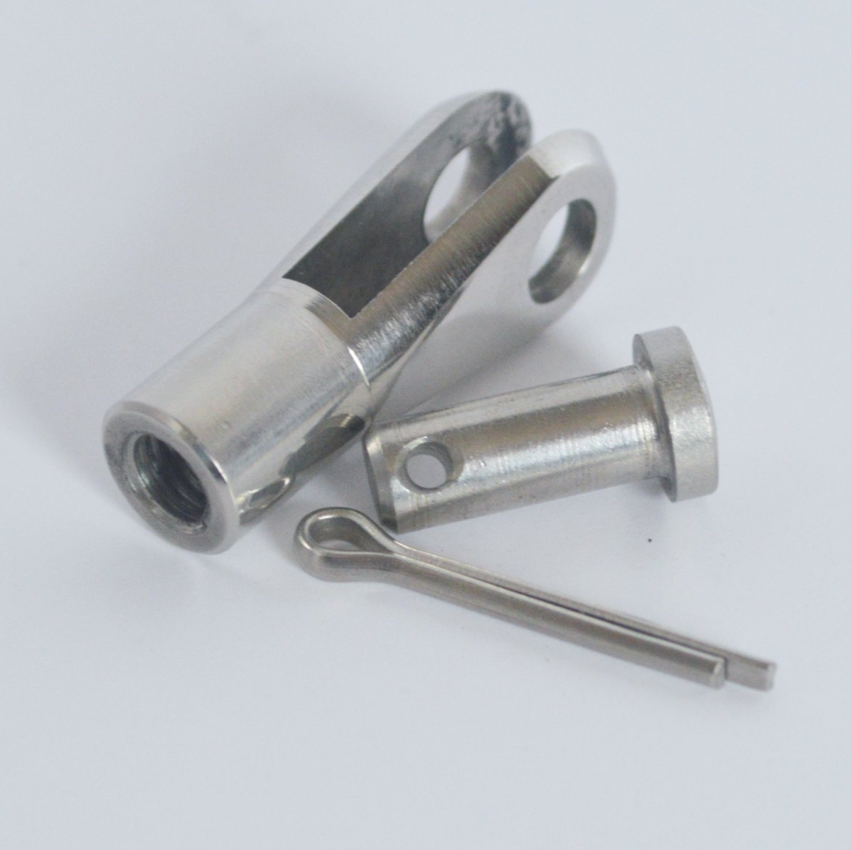 Triumph Brake Clevis Set - Stainless Classics