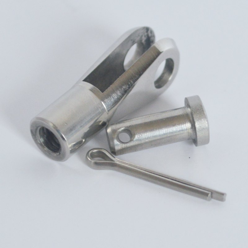 Triumph Brake Clevis Set - Stainless Classics