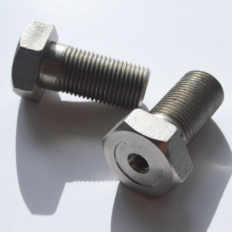 Triumph Swingarm Pivot Spindle Bolt Set - Stainless Classics