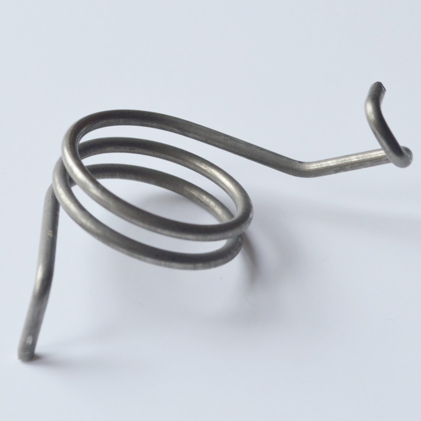 Triumph TLS Front Brake Arm Spring - Cranked - Stainless Classics