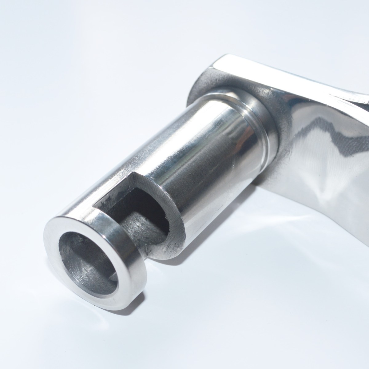 Extended Triumph and BSA Conical Hub Brake Lever arm Kit - Stainless ...