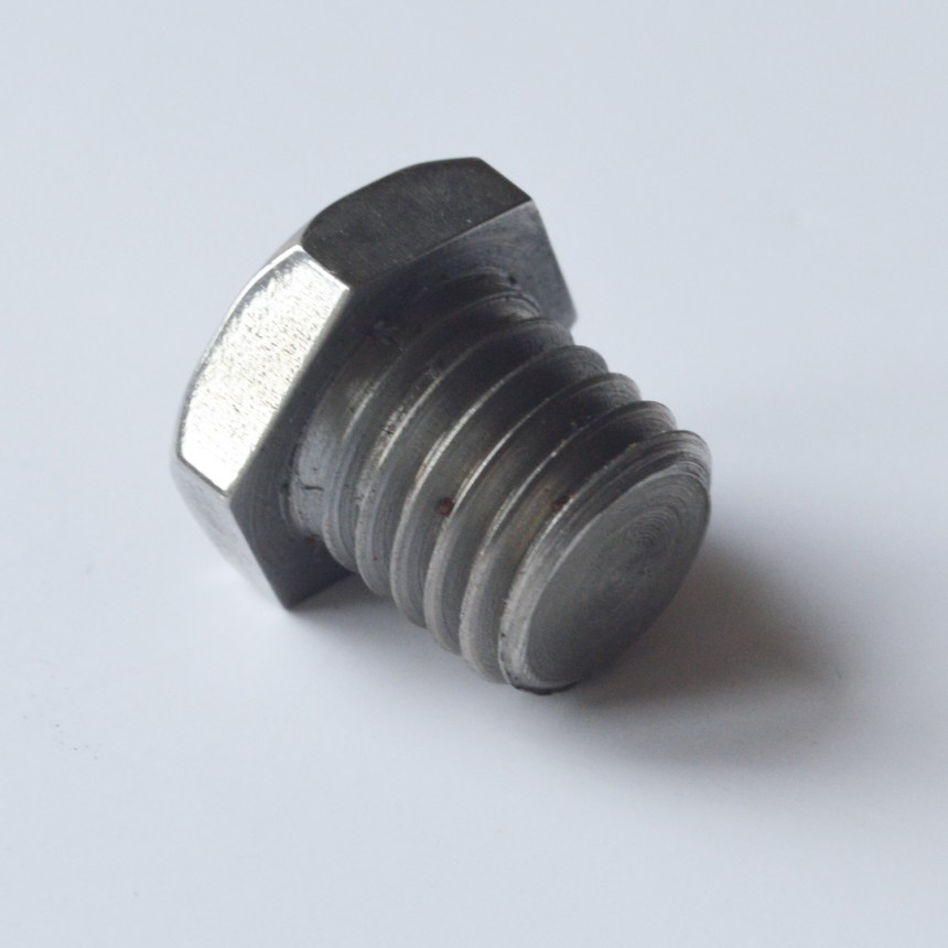 Triumph Trident Crankcase Timing Plug - Stainless Classics