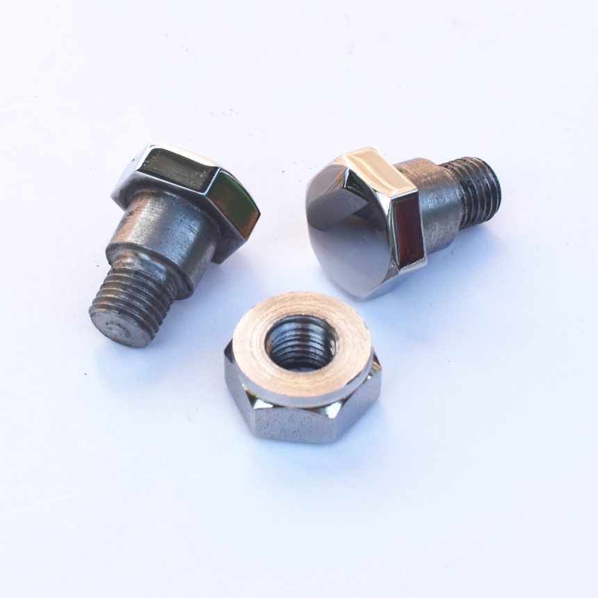 Triumph Front Mudguard Stay Pivot Bolt Set - Stainless Classics