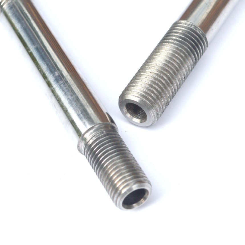 Set of Triumph Short Flasher / Indicator Stems - Stainless Classics