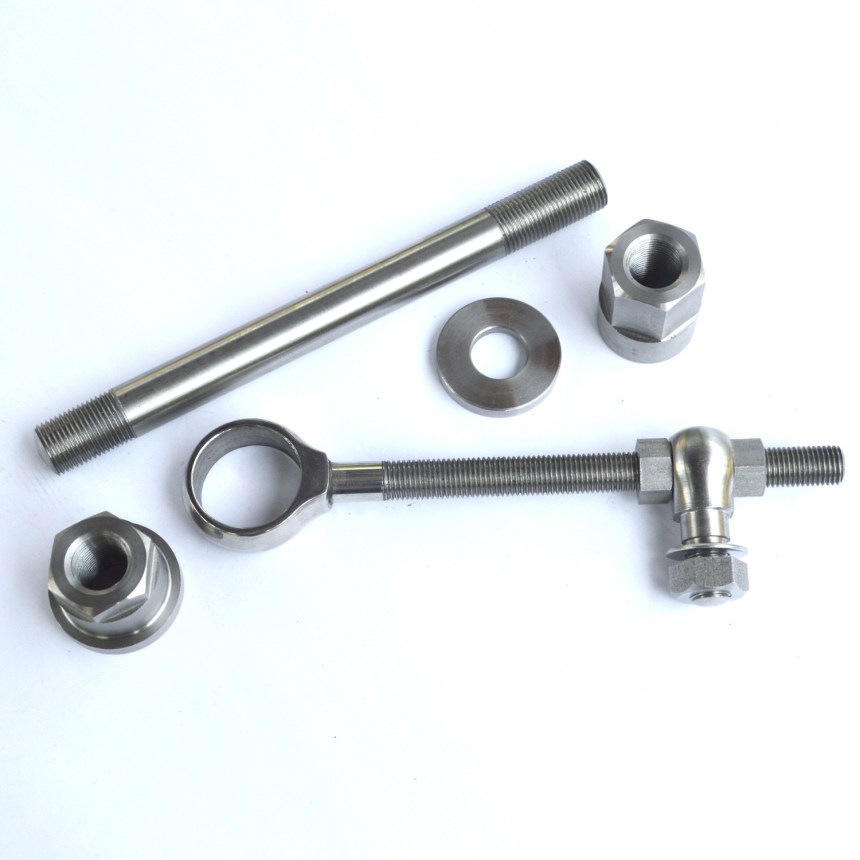 Triumph Pre-Unit Gearbox Adjuster Set - Stainless Classics