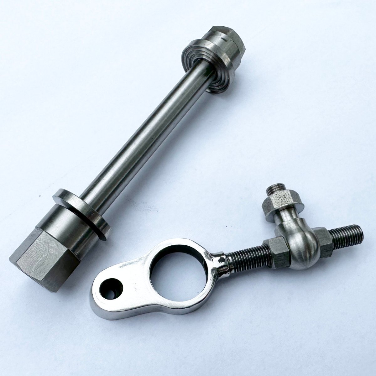 Slickshift Triumph Pre-Unit Gearbox Adjuster Set - Stainless Classics