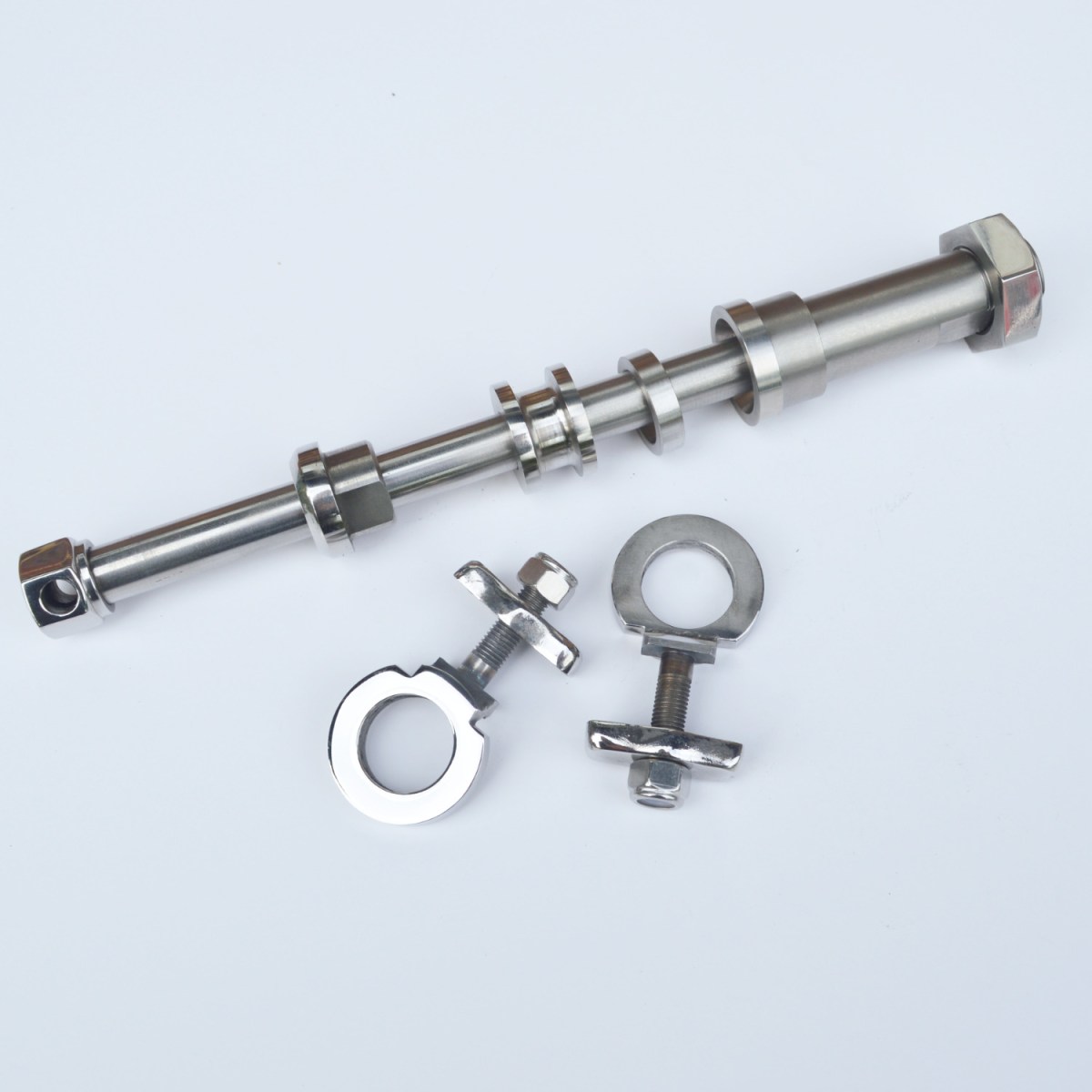 Triumph QD Rear Spindle Set - Stainless Classics