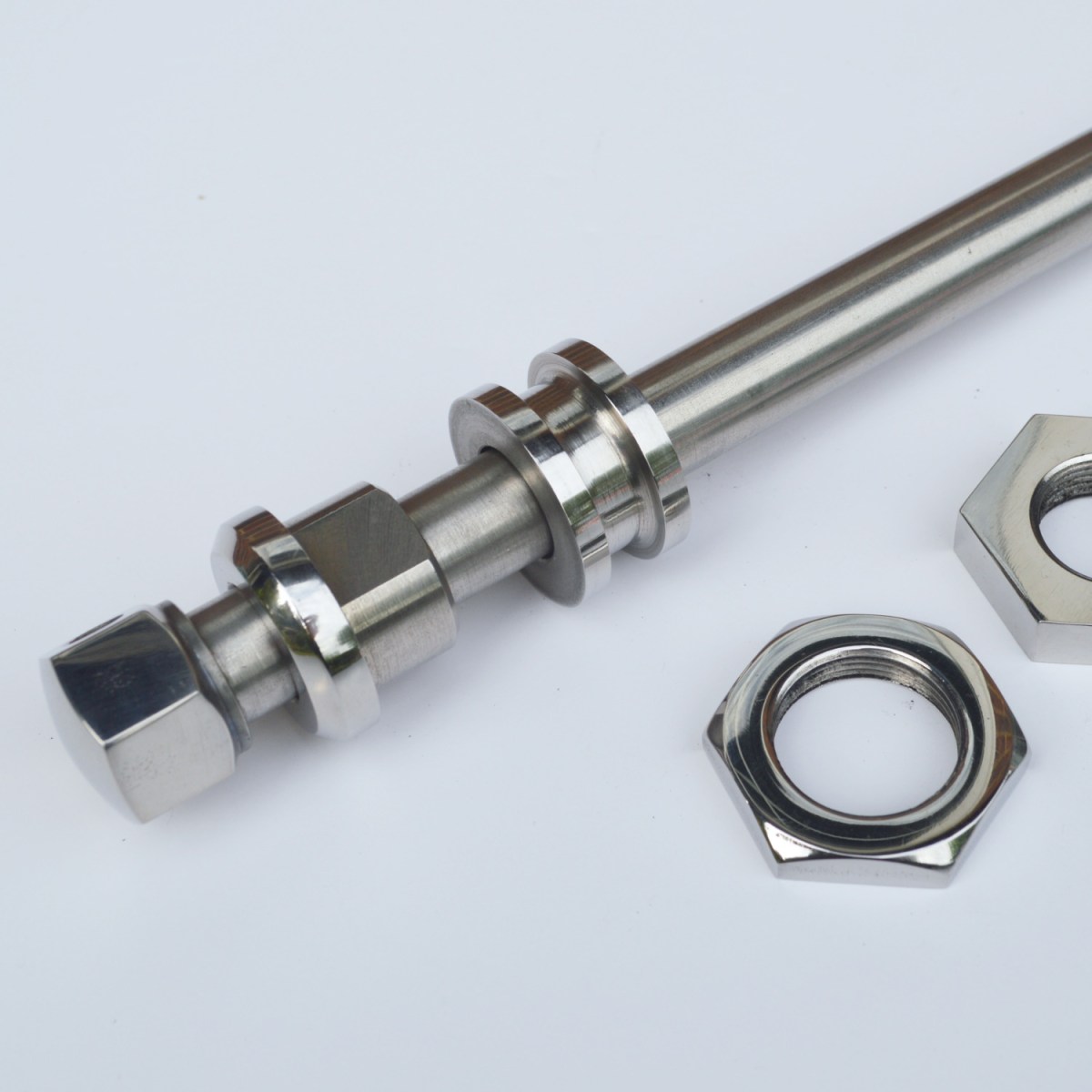 Triumph QD Rear Spindle Set - Stainless Classics