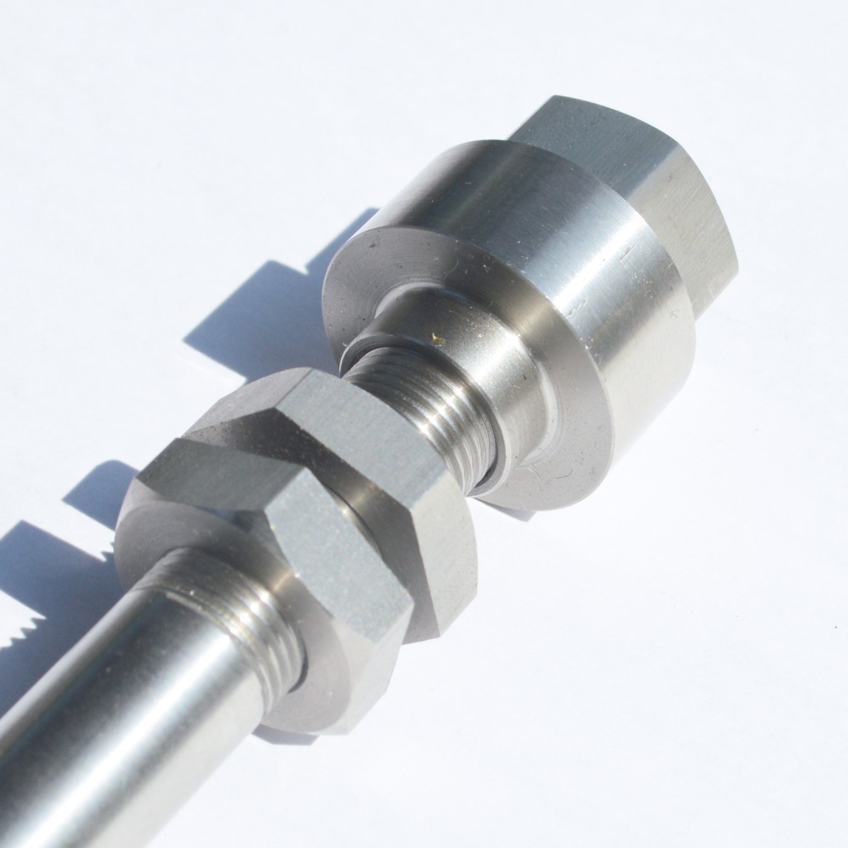 Early Triumph Rear Spindle Set – 10-1/8″ - Stainless Classics