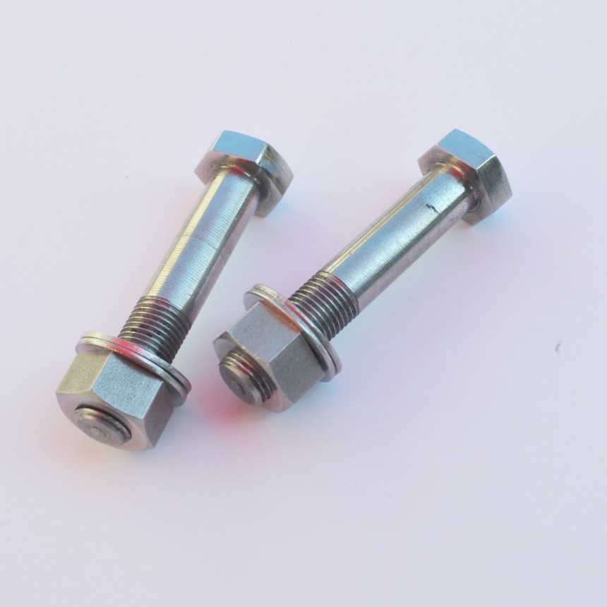 Norton Slimline Rear Lower Suspension Bolt Set - Stainless Classics