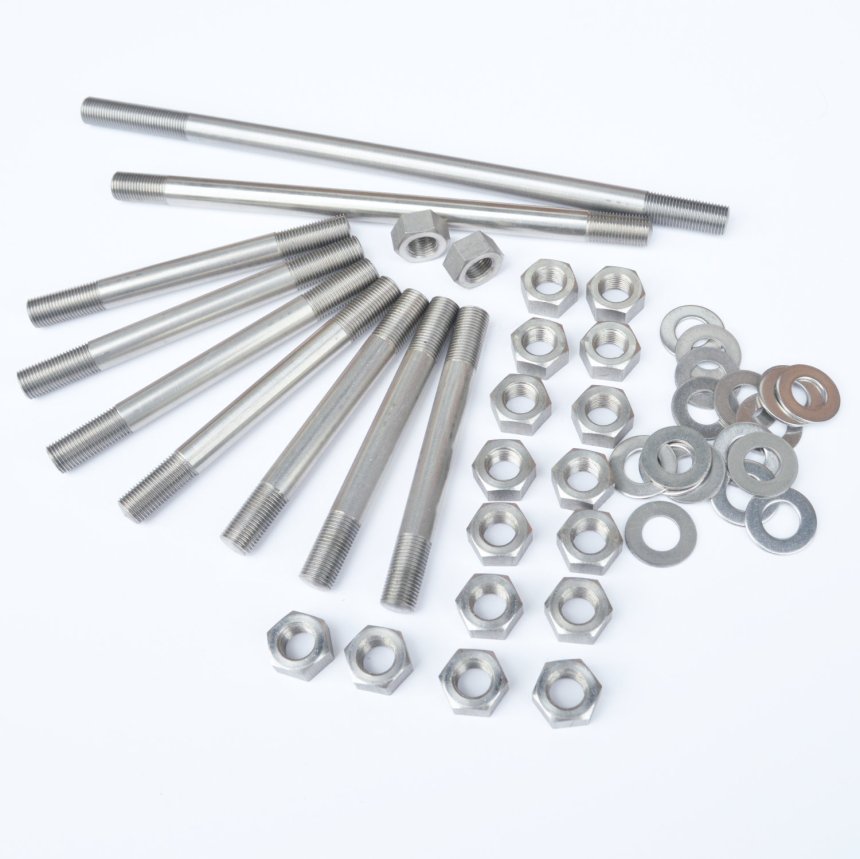 Gold Star Crankcase Stud Kit - Stainless Classics