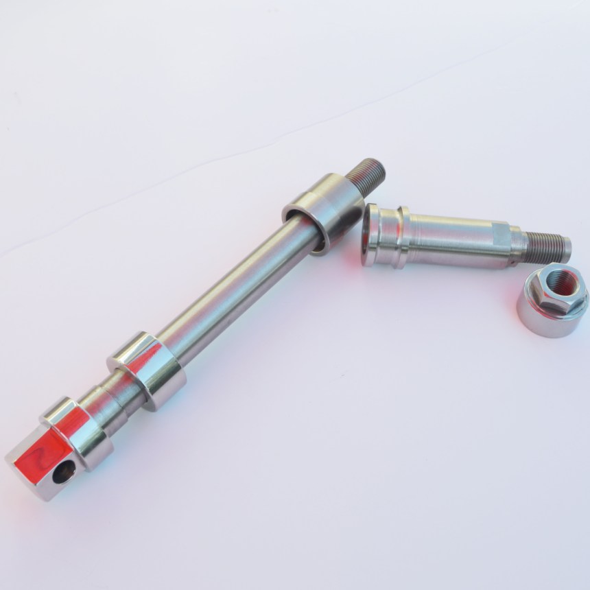 BSA up to 1970 Rear Spindle Kit - Stainless Classics