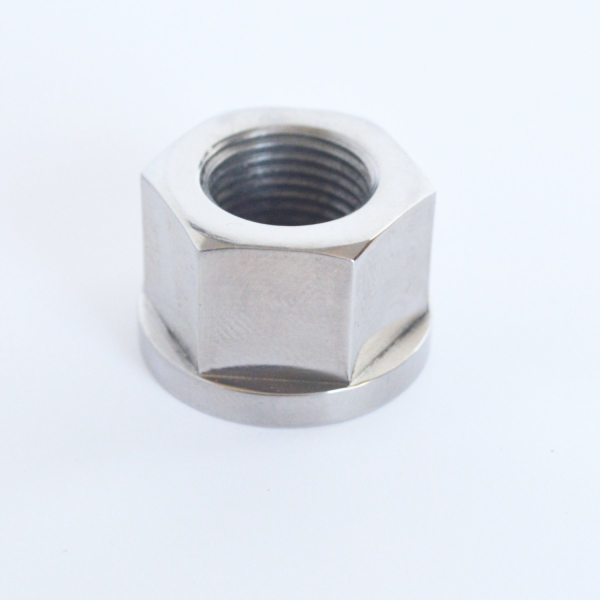 Early Norton Front Spindle Nut - Stainless Classics