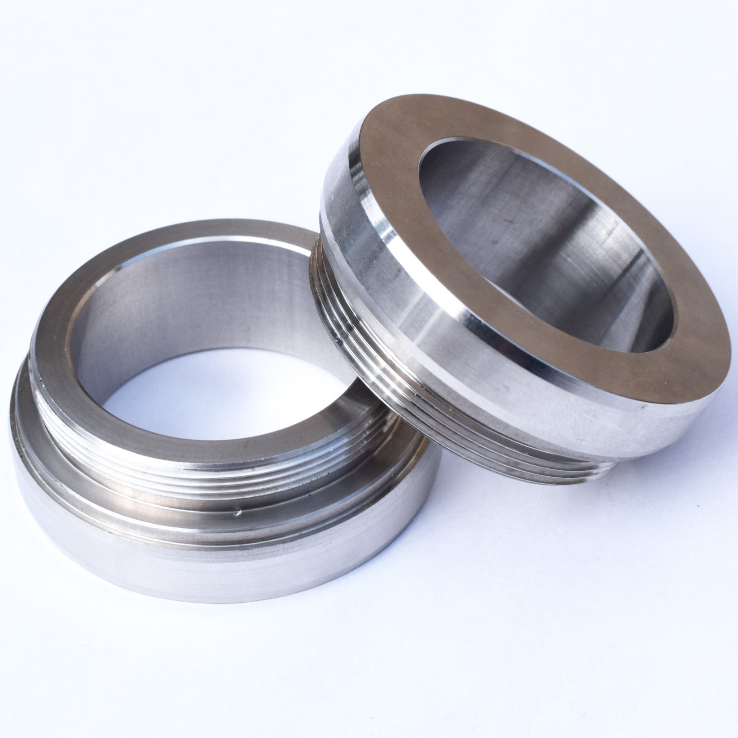 Norton Commando Roadholder Fork Collars - Stainless Classics