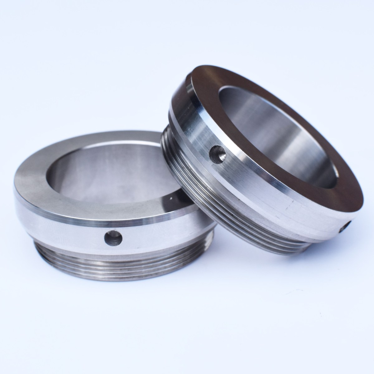 Norton Commando Roadholder Fork Collars - Stainless Classics