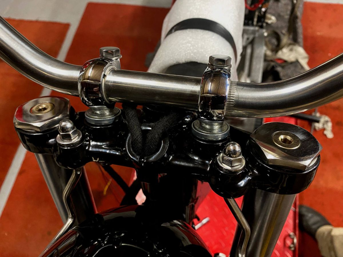 Handlebar Fixings - Stainless Classics
