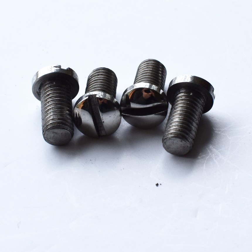 BSA Kneepad Tank Screws Set - Stainless Classics