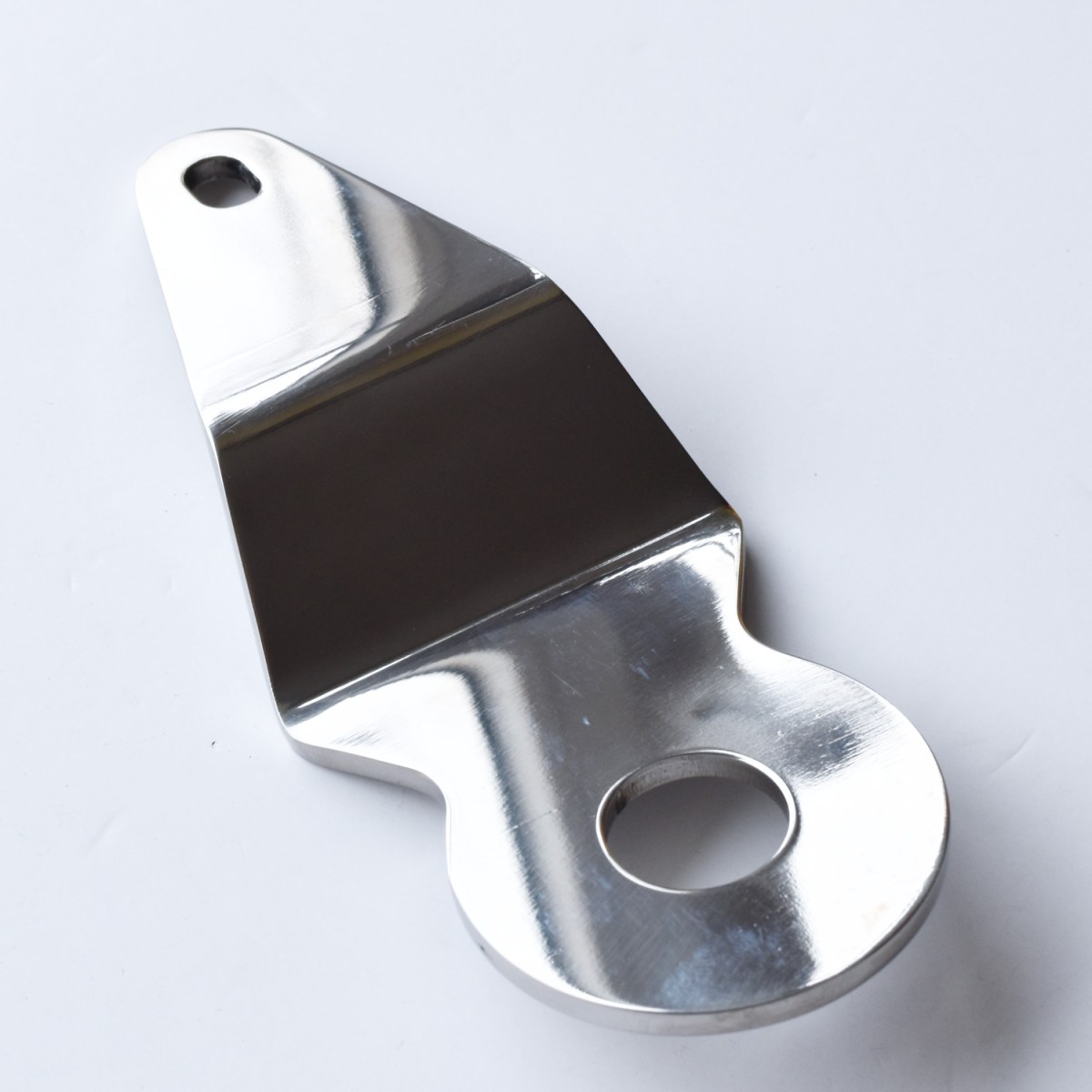 BSA Steering Column Damper Plate - Stainless Classics