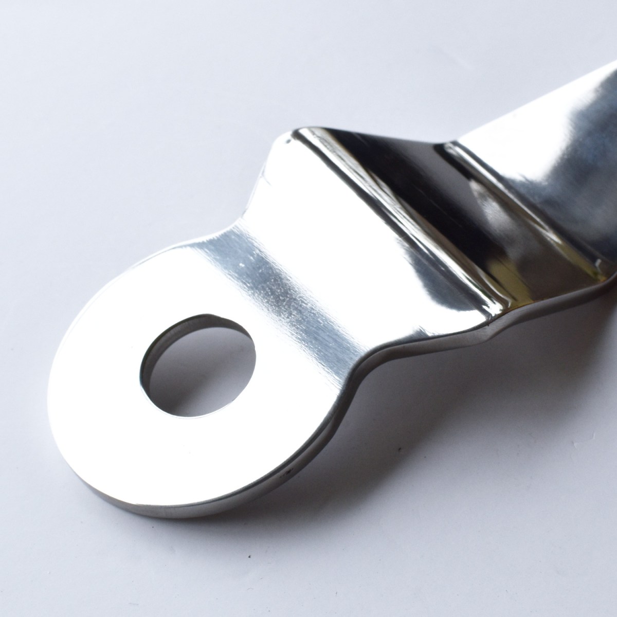 BSA Steering Column Damper Plate - Stainless Classics